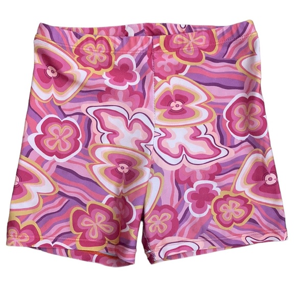 Fit 2 Win | Bottoms | Colorful Flower Power Spandex | Poshmark
